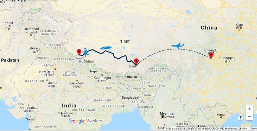 Kailash Mansarovar Yatra Tour Packages, Trekking Trip to Mt. Kailash ...